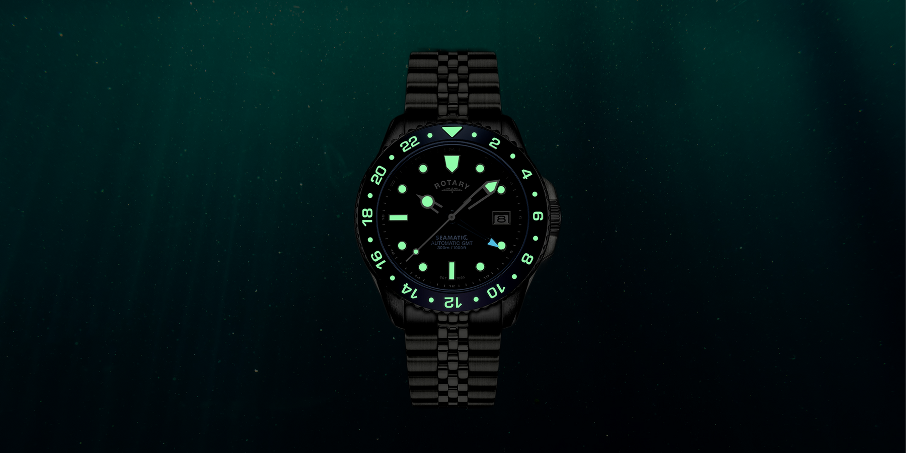 Rotary Seamatic 300 GMT Automatic