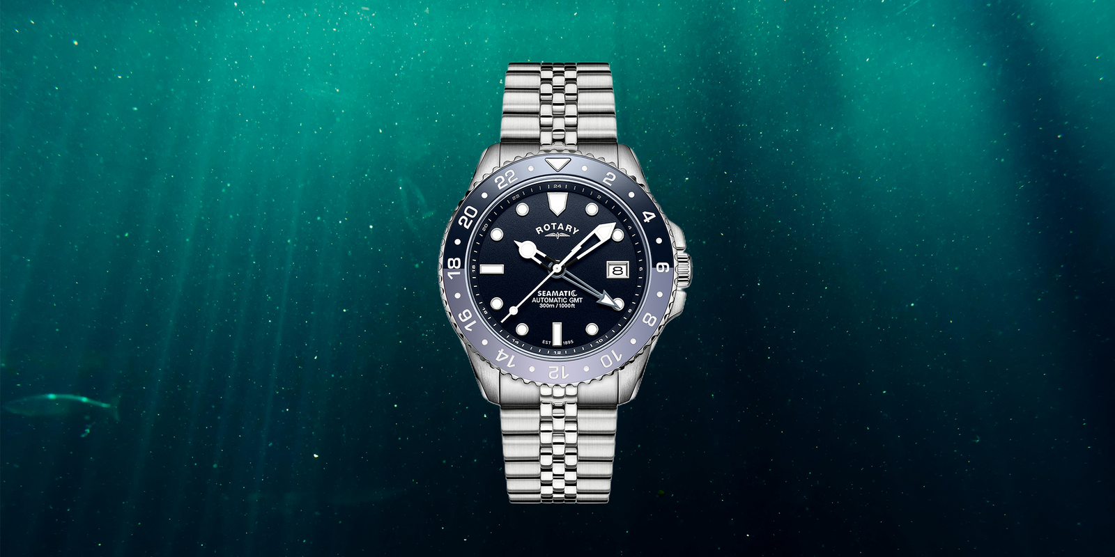 Rotary Seamatic 300 GMT Automatic