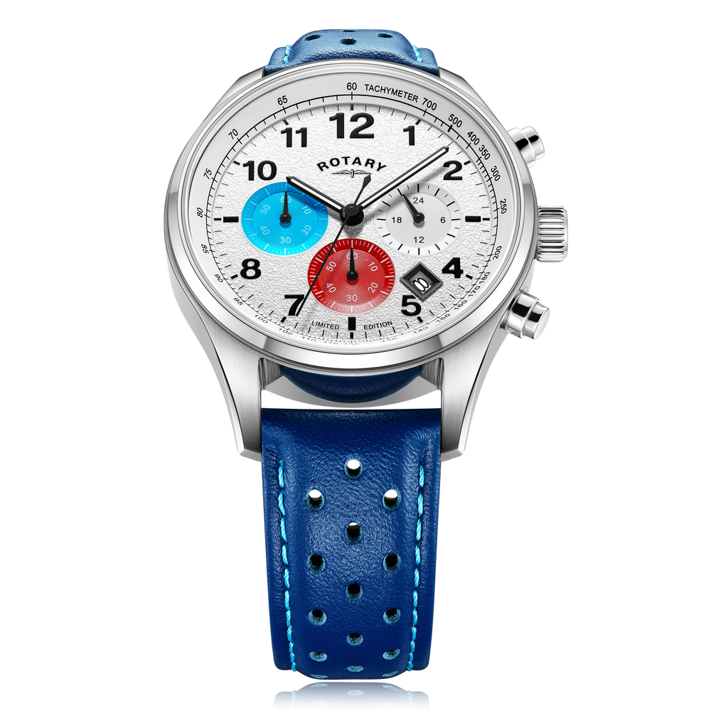 Rotary Chronograph 1977 'Bianco' Watch - GS00450/18