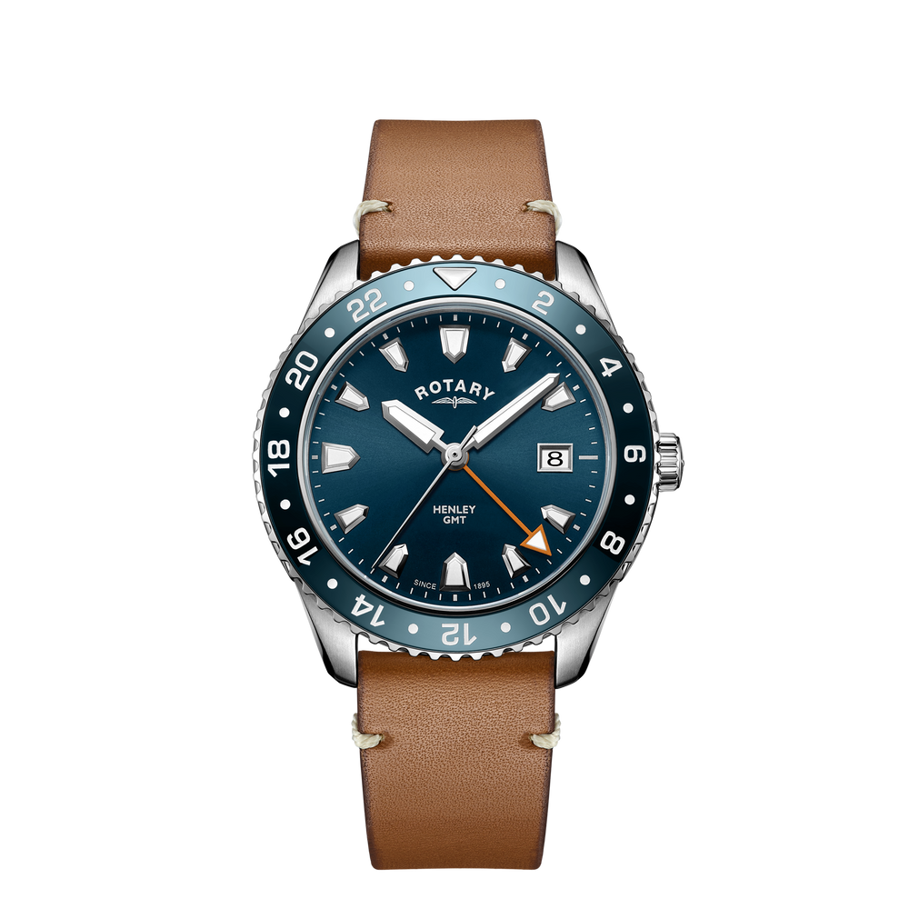 Rotary Henley GMT Watch - GS05108/05