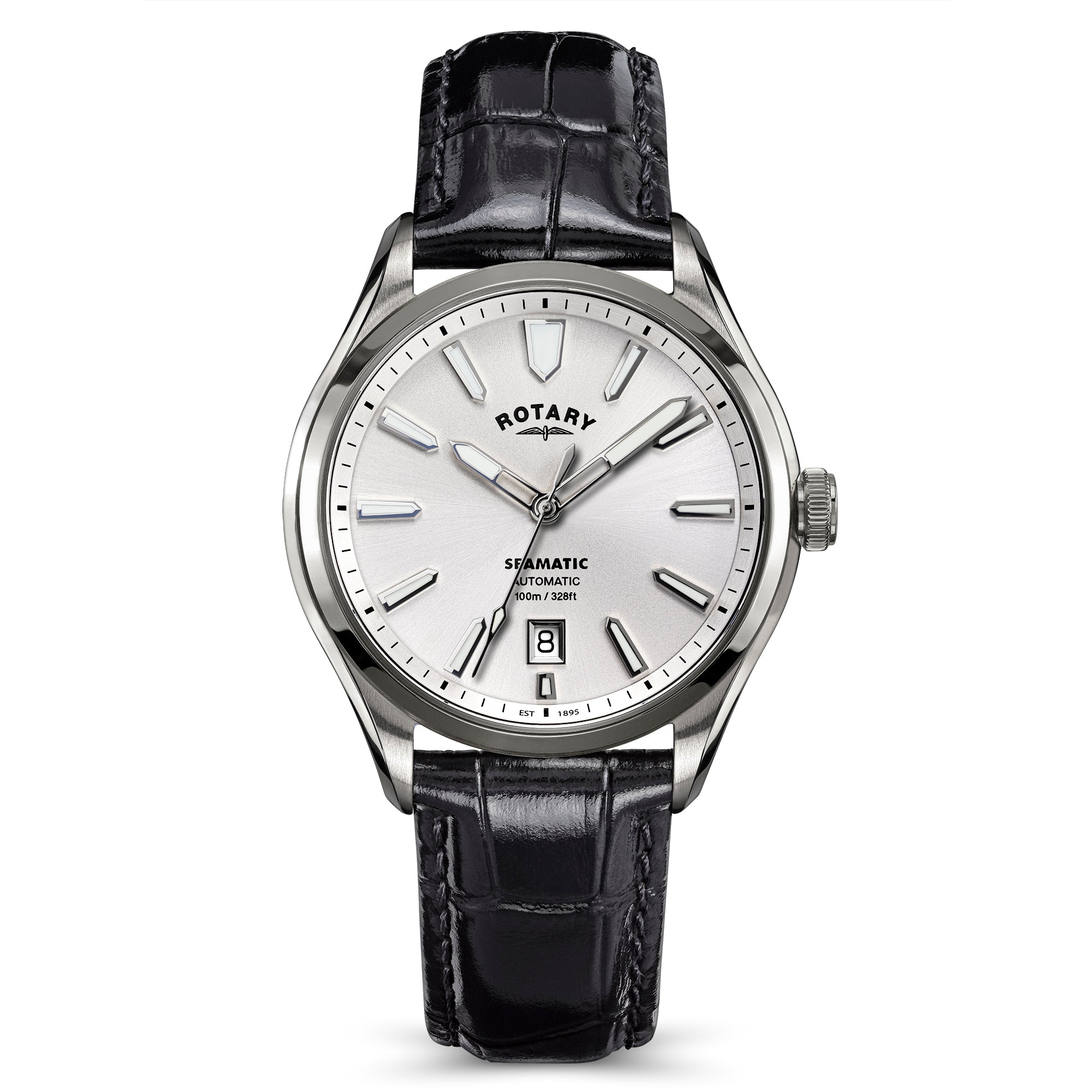 Rotary Seamatic 100 White Dial Automatic Watch - RGS10059/70