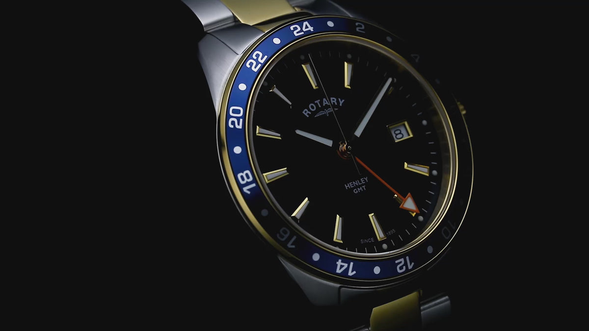 Rotary Henley GMT Watch - GB05296/05