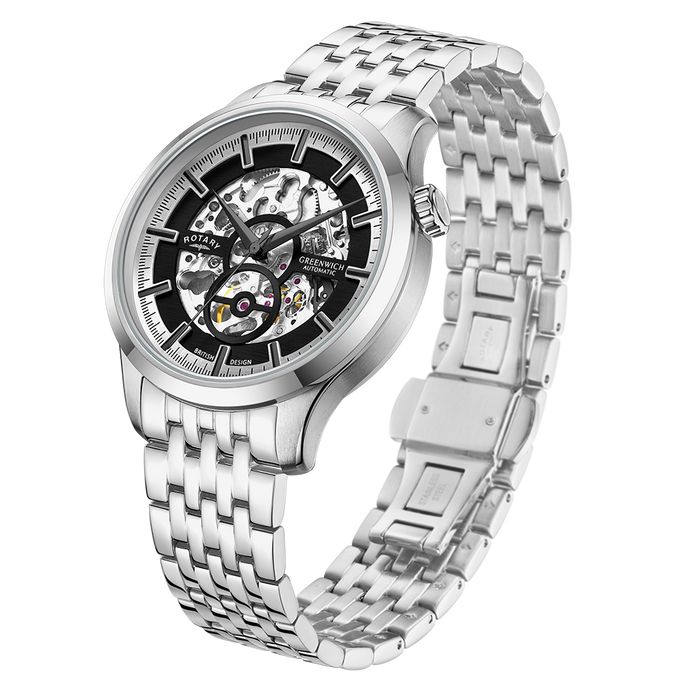 Rotary Skeleton Automatic Watch - GB02945/87