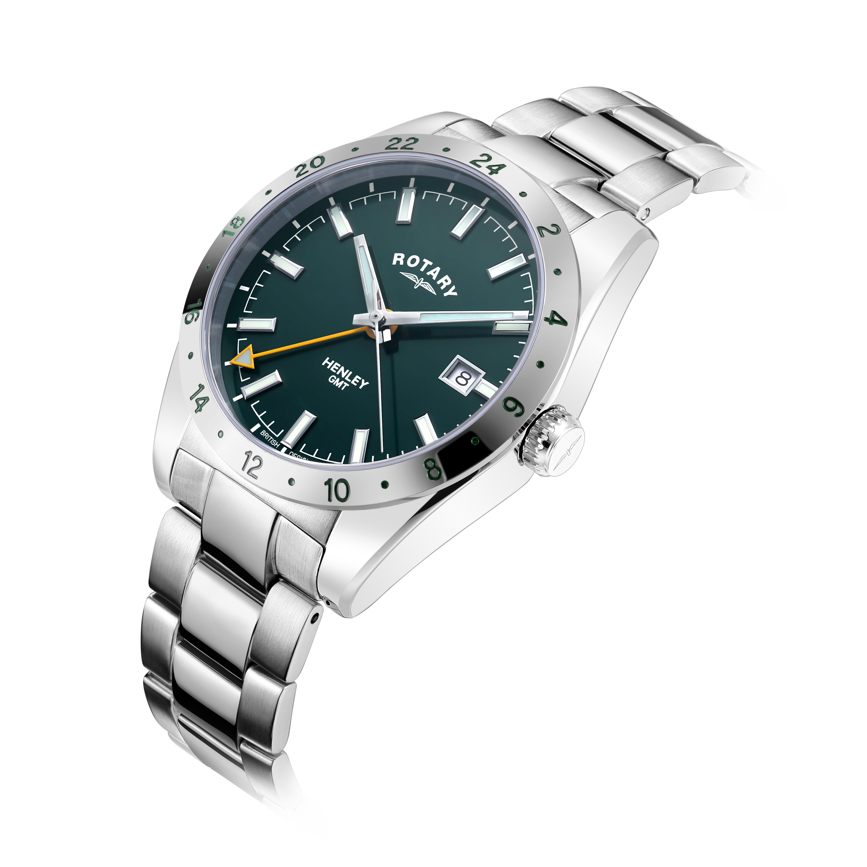 Rotary Henley GMT Watch - GB05176/24