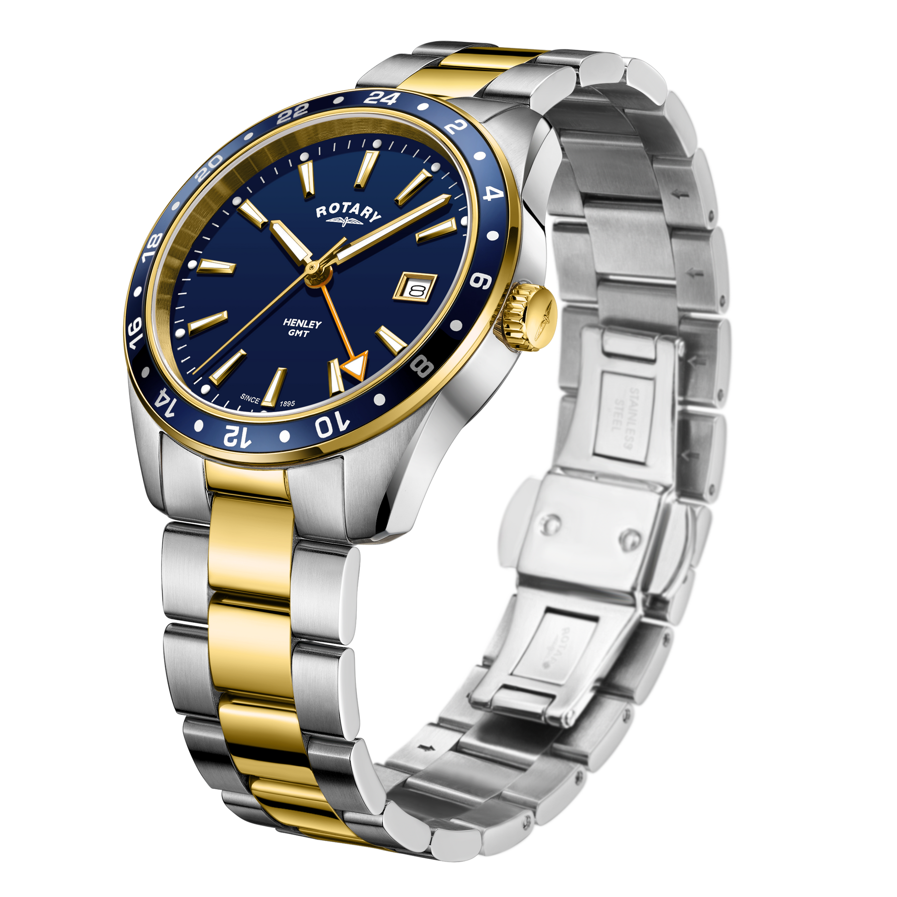Rotary Henley GMT Watch - GB05296/05