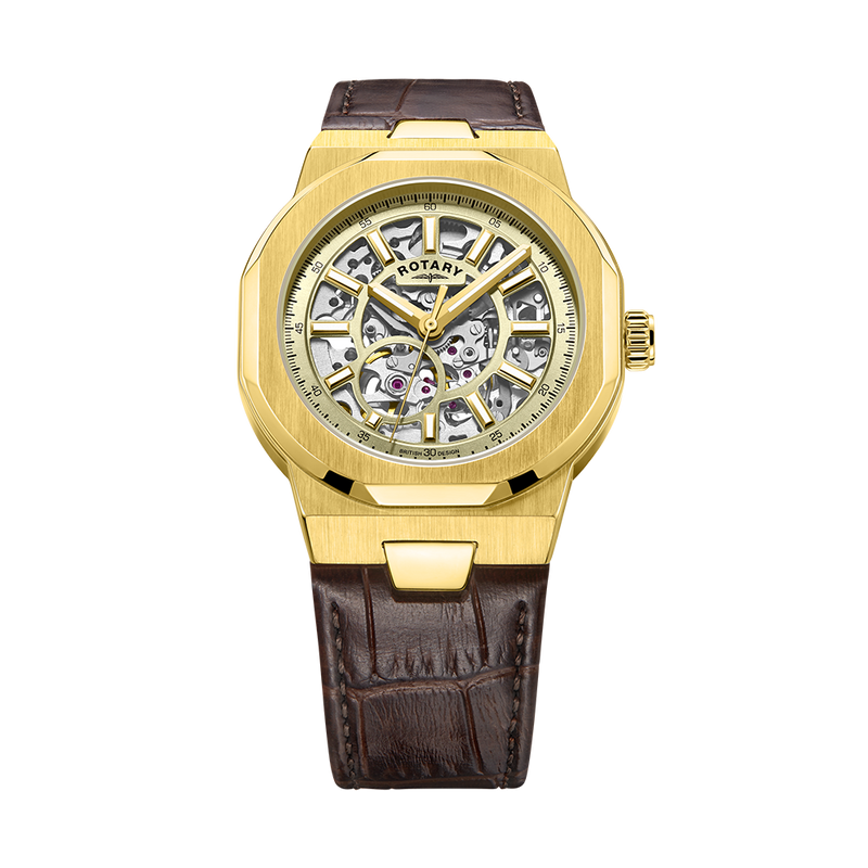 Rotary Skeleton Sport Automatic Watch - GS05418/03